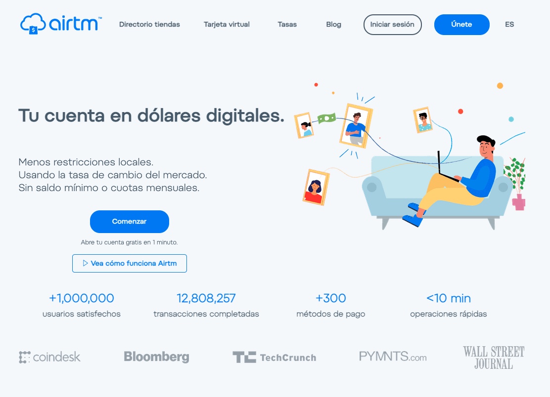 Airtm en Colombia: Recibe Pagos Desde el Exterior Fácilmente